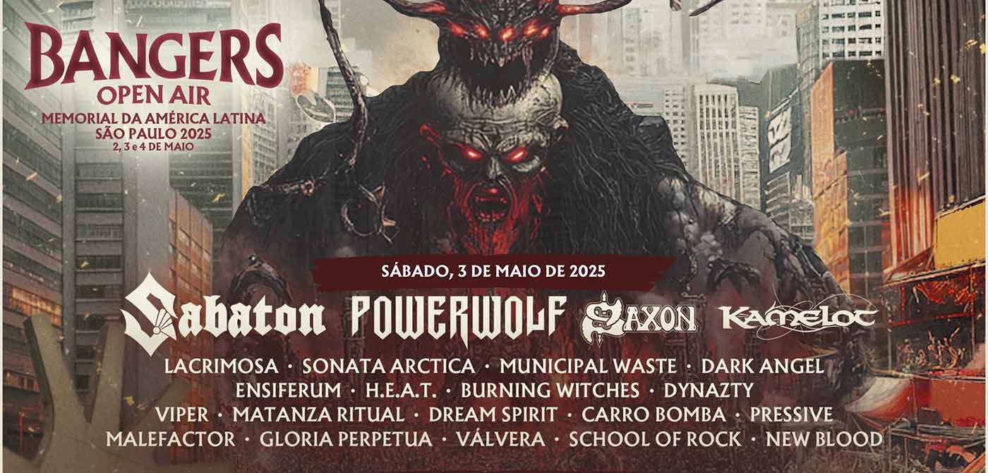 Bangers Open Air anuncia horários oficiais das apresentações - Portal ...